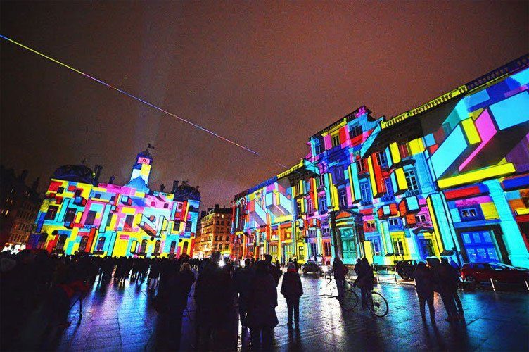 Lyon Light Festival 2014 - Modulo Pi