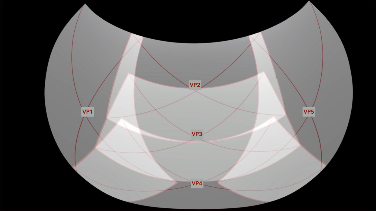 Futuroscope Goes For Multi Projector Auto Calibration Modulo Pi